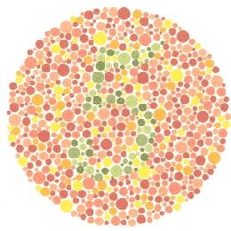 colour blindness comparison